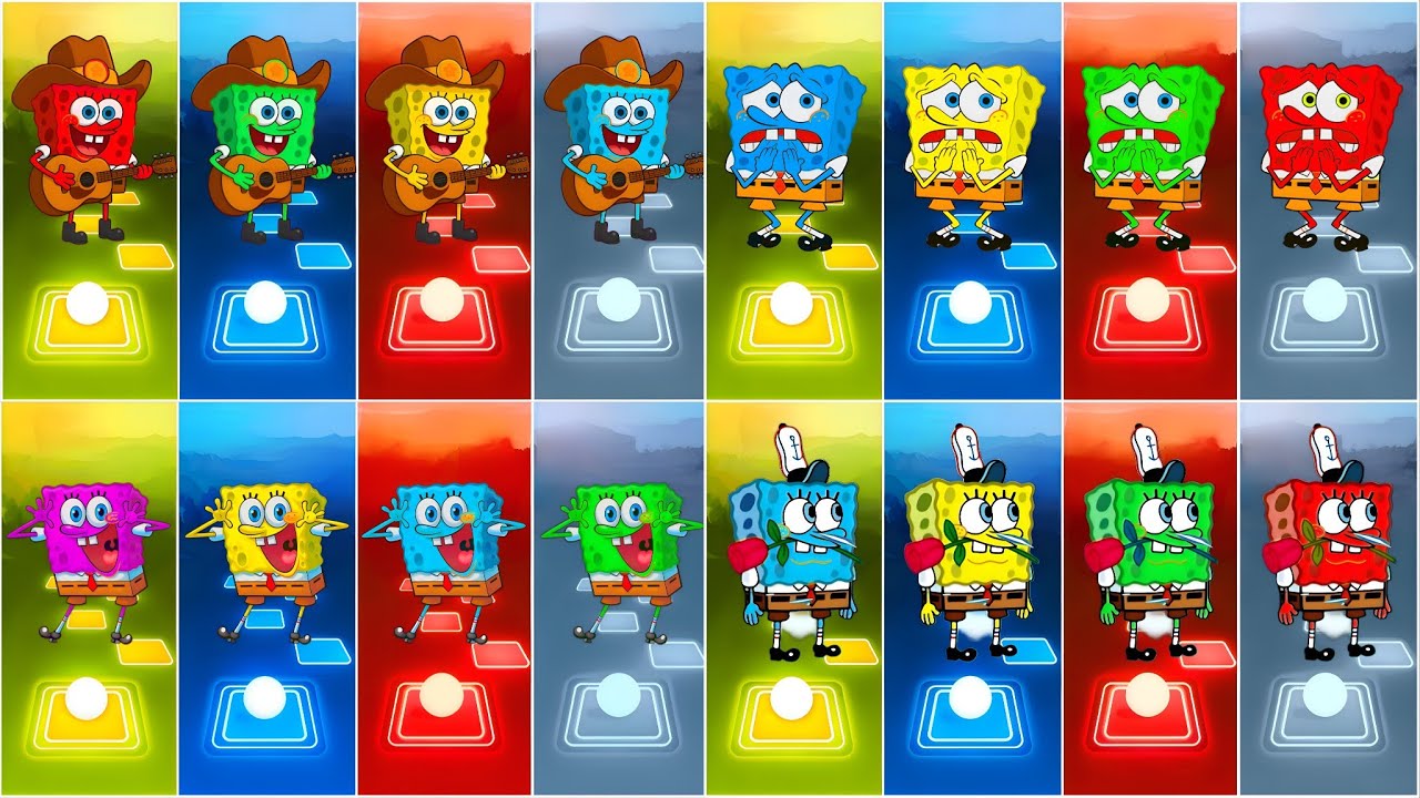Patrick Star Exe 🆚 Spongebob Exe 🆚 Sandy Cheeks Exe 🆚 Plankton Exe ...