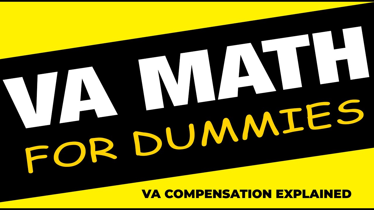 VA MATH add your VA Disabilities - YouTube