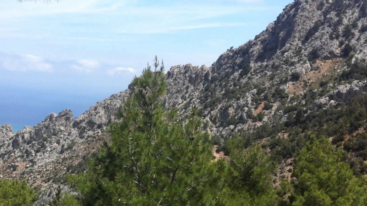 Kibris Bes Parmak Daglari, North Cyprus, Kuzey Kibris - YouTube