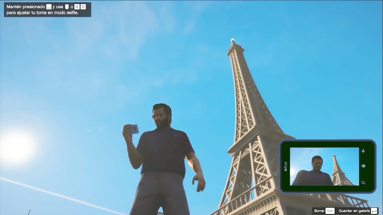 GTA 5 | Tour to France - Micheal travel to France - YouTube