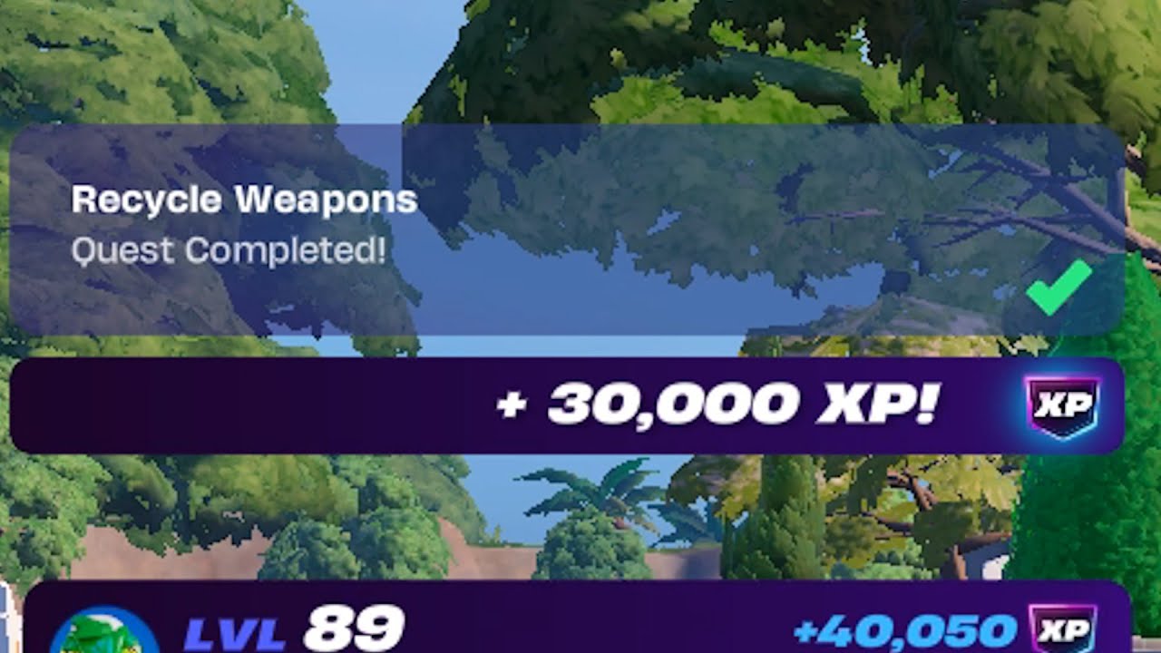 How to Recycle Weapons in LEGO Fortnite Expeditions - YouTube