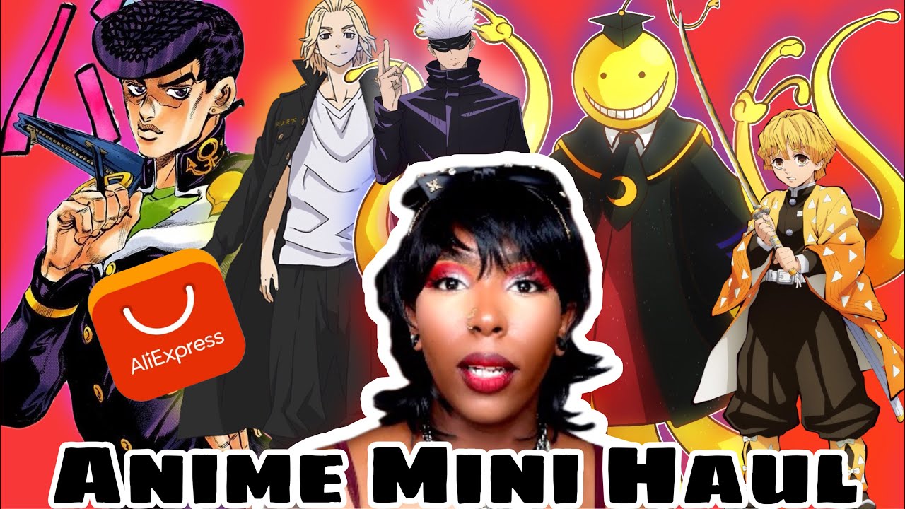 AliExpress Anime Mini Haul| good and eye catching || aliexpress haul ...