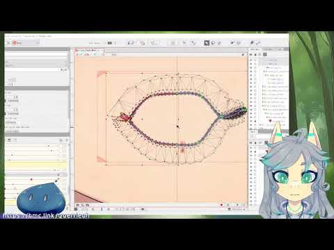 scuffed demo of rigging a symmetrical mouth in live2d - YouTube