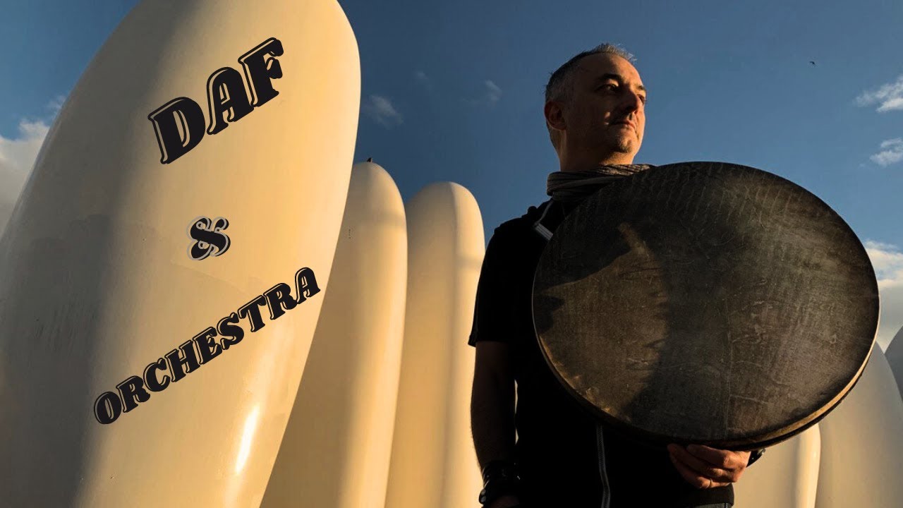 Persian percussion instrument, Daf (frame Drum) and Orchestra-Amir ...