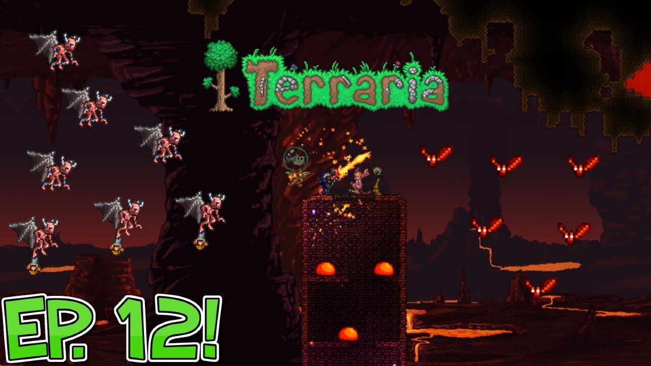 Terraria | Trip To HELL, Goblin Army RETURNS!, Golfer NPC [Ep.12] - YouTube