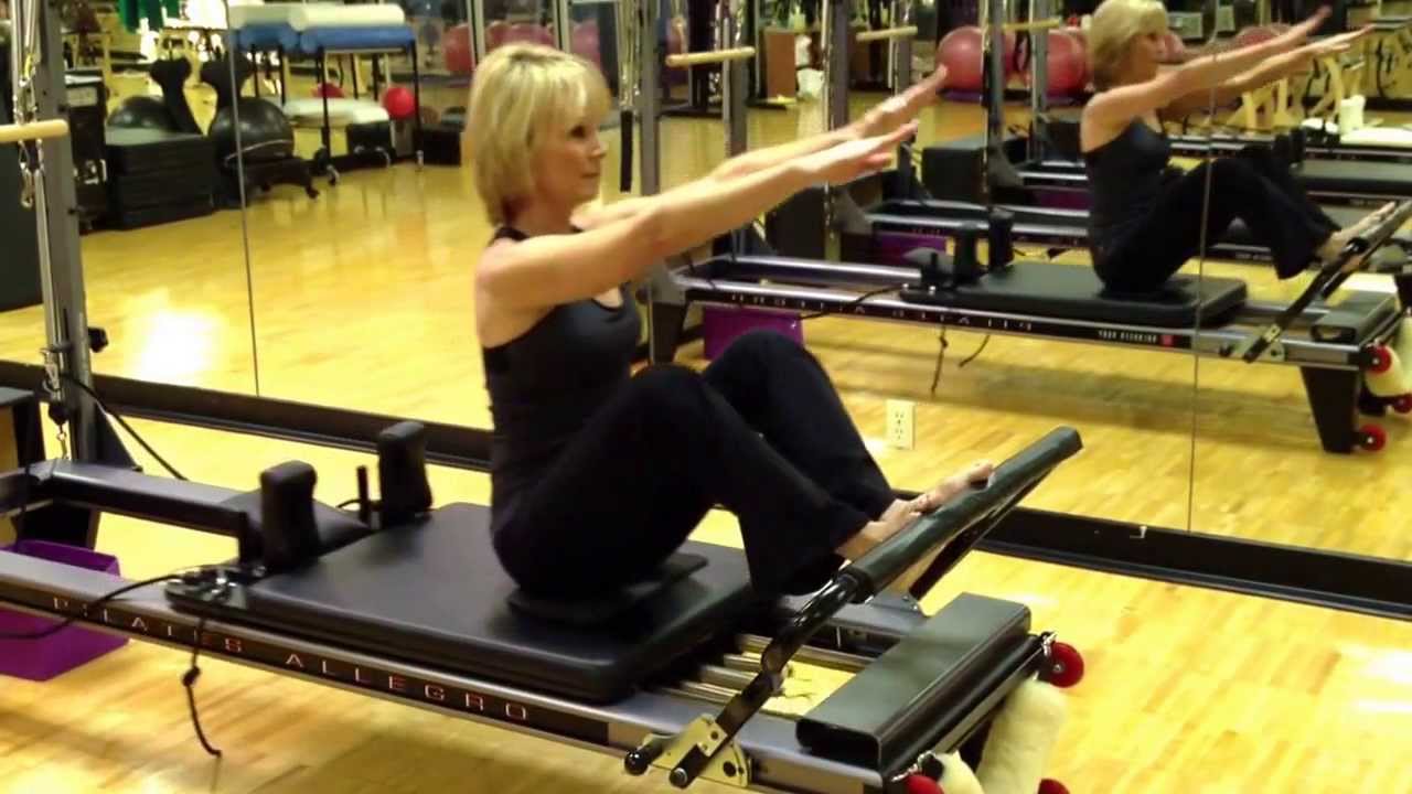 Pilates Reformer Exercise Stomach Massage Twist Youtube
