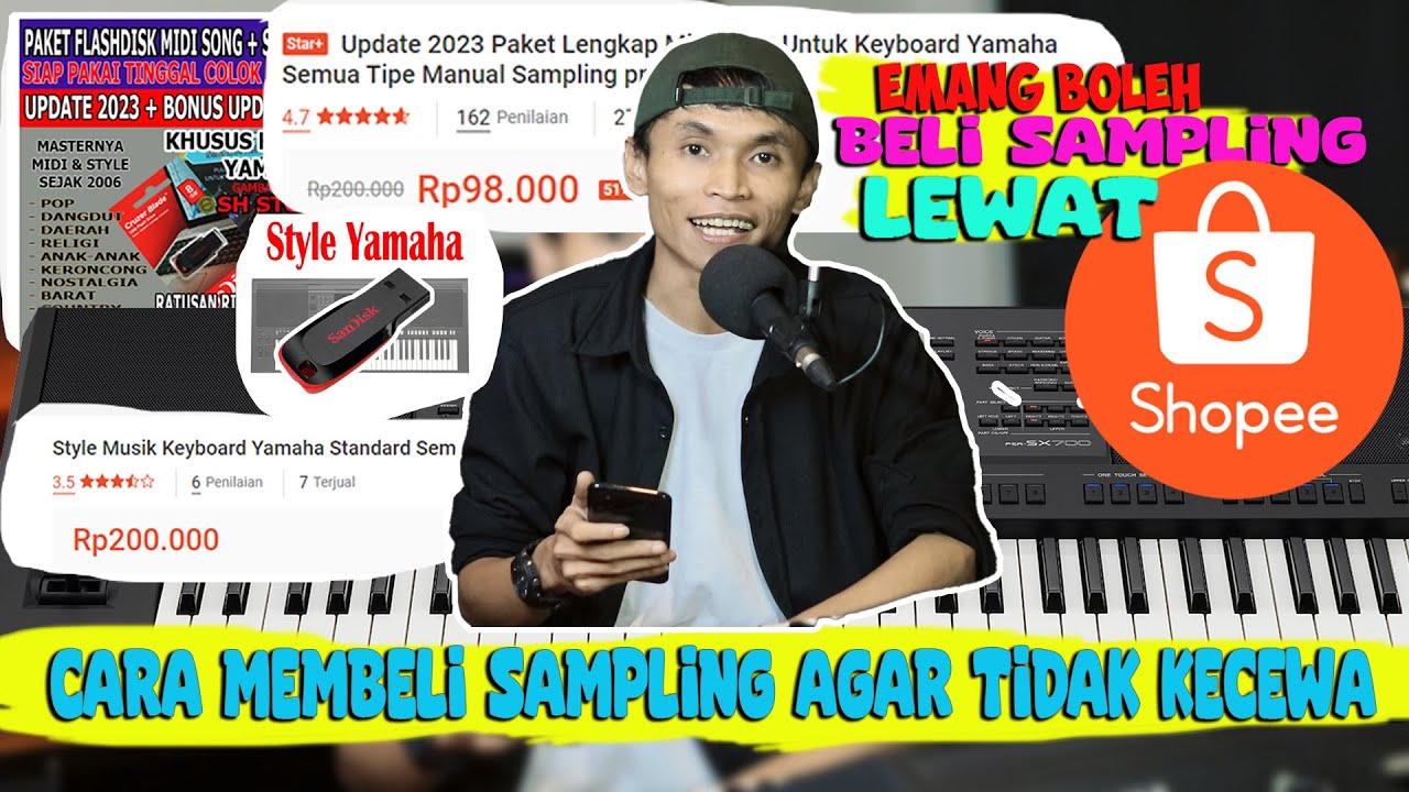 EMANG BOLEH BELI SAMPLING STYLE DI SHOPEE ? - CARA MEMBELI SAMPLING ...