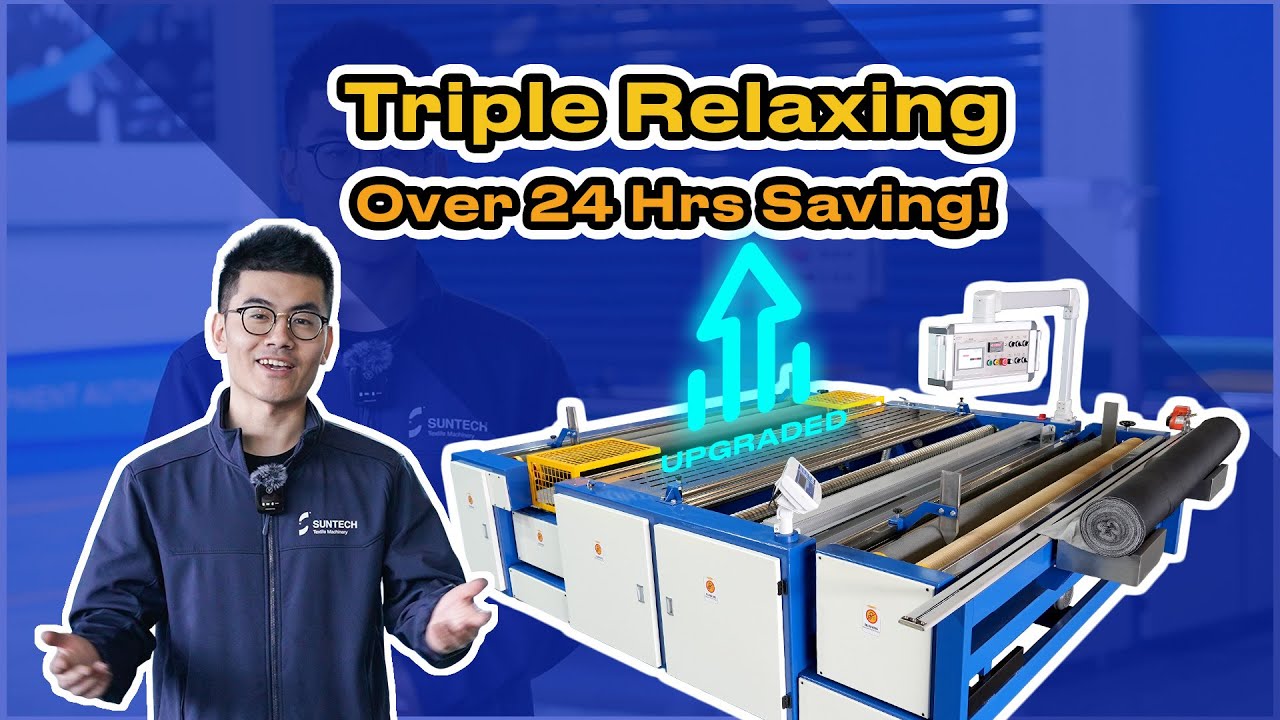 Upgraded Fabric Relaxing Machine | Triple Fabric Relaxing | Three New ...