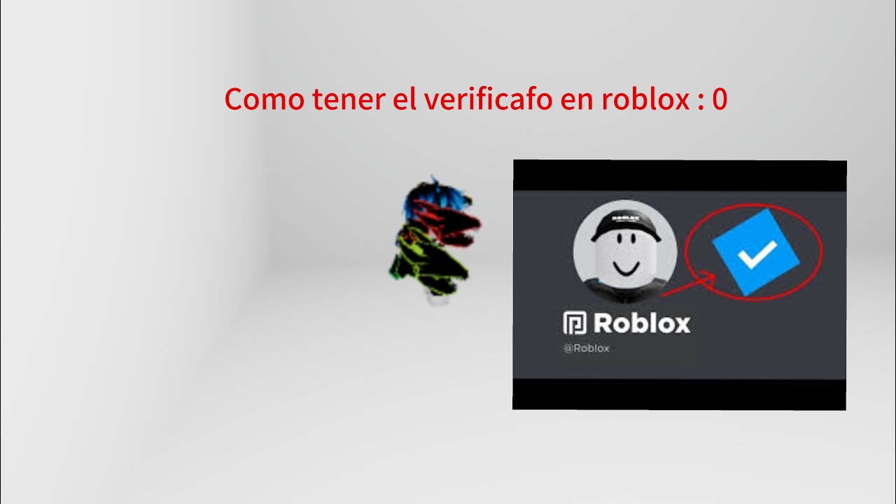 Como tener el verificado en roblox - YouTube