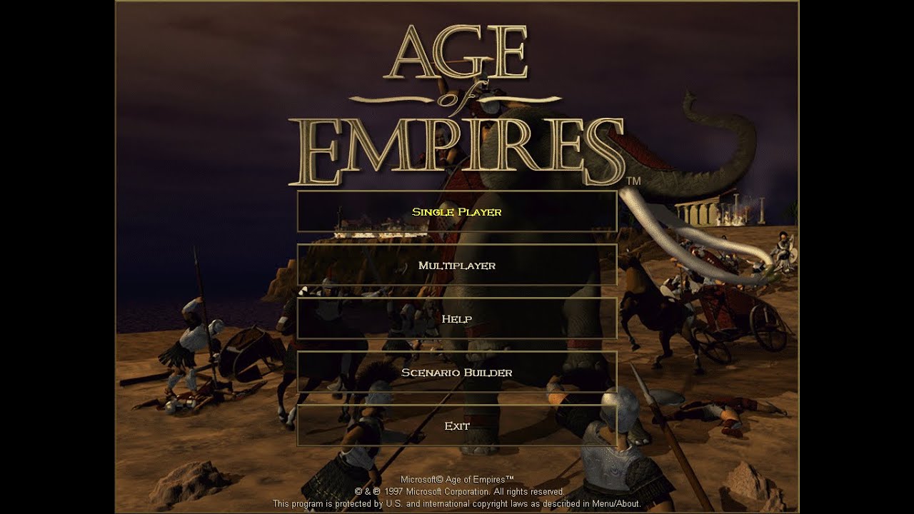 Age of Empires OST Arachno SoundFont - YouTube