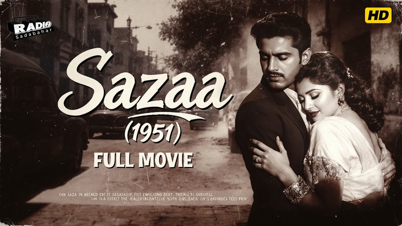 Sazaa (1951) | Full Movie | Dev Anand, Nimmi, Shyama | Evergreen Hit ...