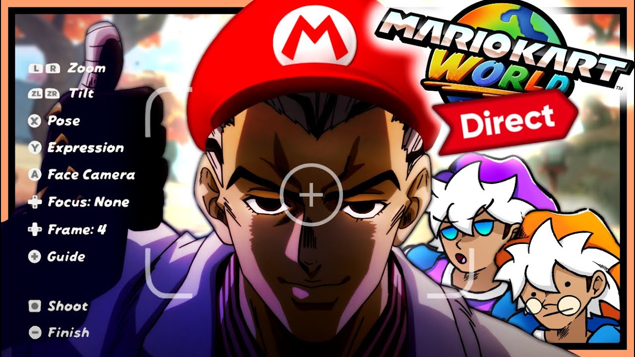 You Can Rewind Time Now?! DevieDarx Reacts to Mario Kart World Direct ...