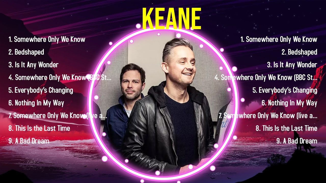 The best of Keane full album 2024 ~ Top Artists To Listen 2024 - YouTube