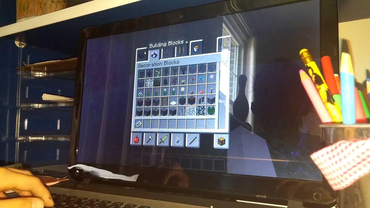 Minecraft building Wolf statue! - YouTube