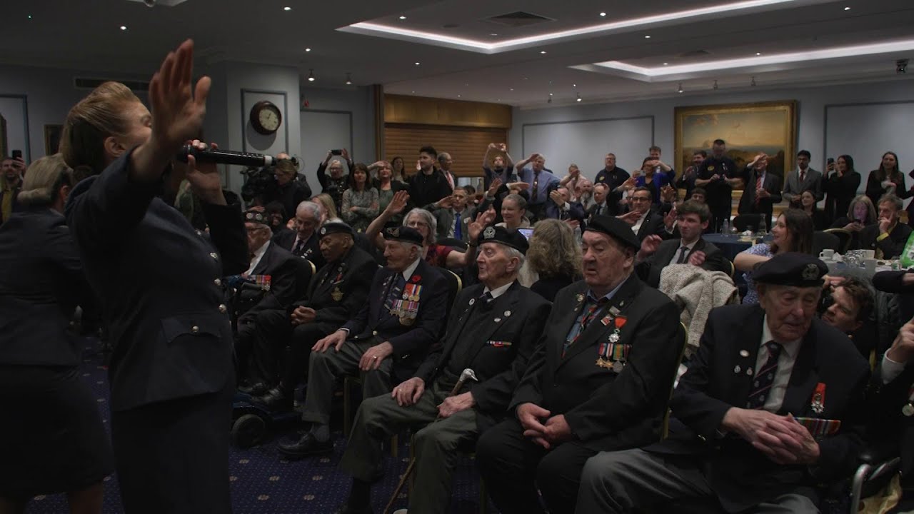 Second World War veterans gather in London to share memories ahead of ...
