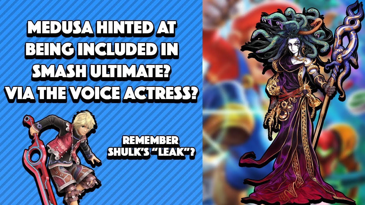 Medusa's Voice Actress SUBTLY Hints at character's inclusion in Smash ...