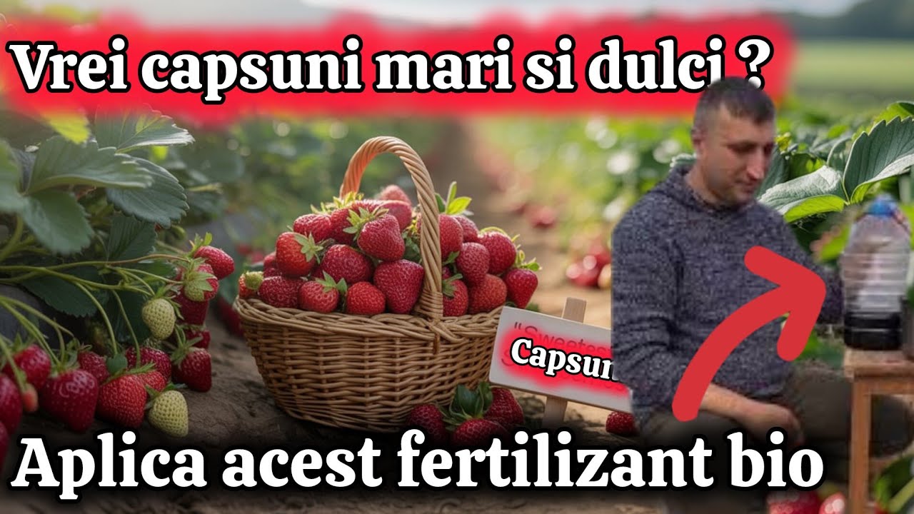 Vrei capsuni mari si dulci ? Totul este mai gustos cand tratezi bio 🌱🍓 ...