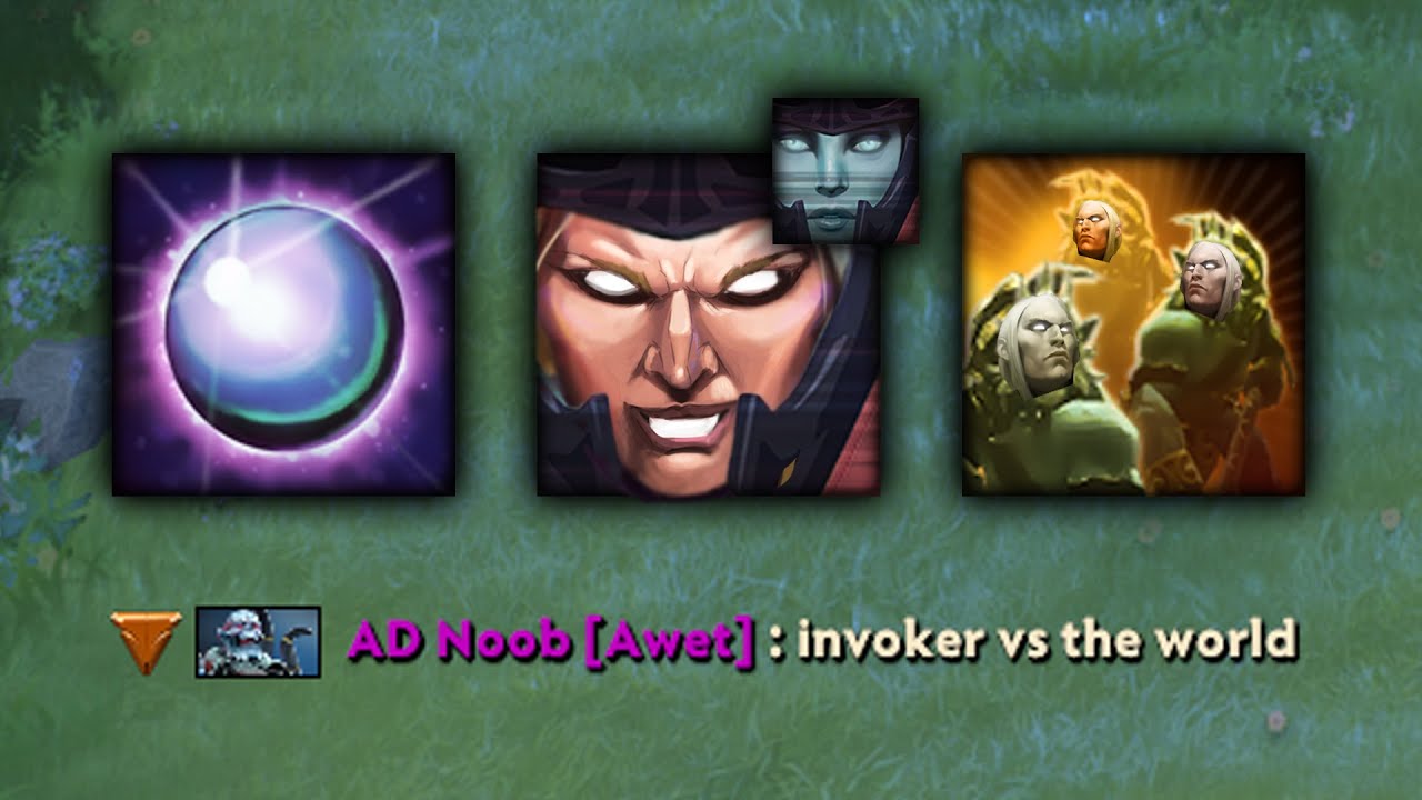 Invoker illusion Army with Passives [Dispersion + Blur] - YouTube