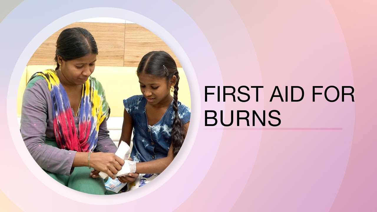 First Aid for Burns | KIMS Hospitals - YouTube