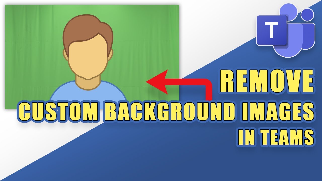 MS Teams - How to REMOVE Custom BACKGROUND IMAGES (from source folder ...