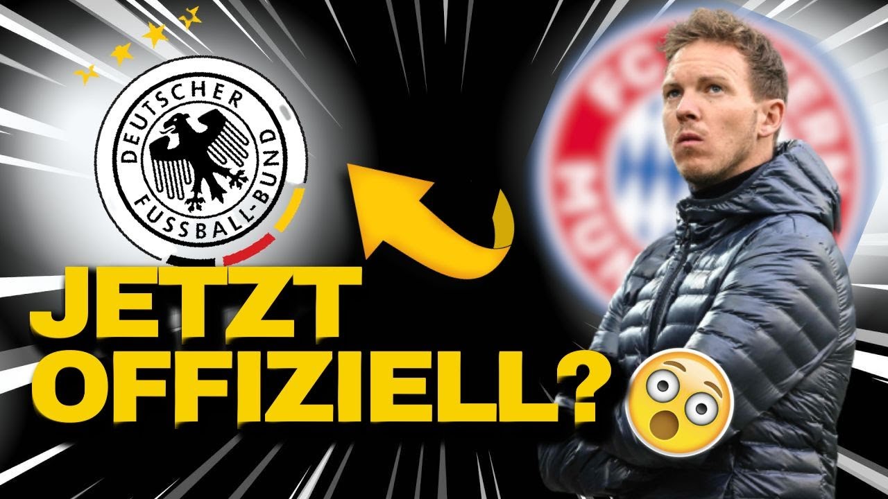 ⚽ Das ist offiziell!! Neuer Trainer der deutschen Nationalmannschaft ...