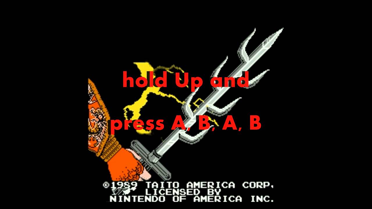 NES Demon Sword How to enter a Password - YouTube