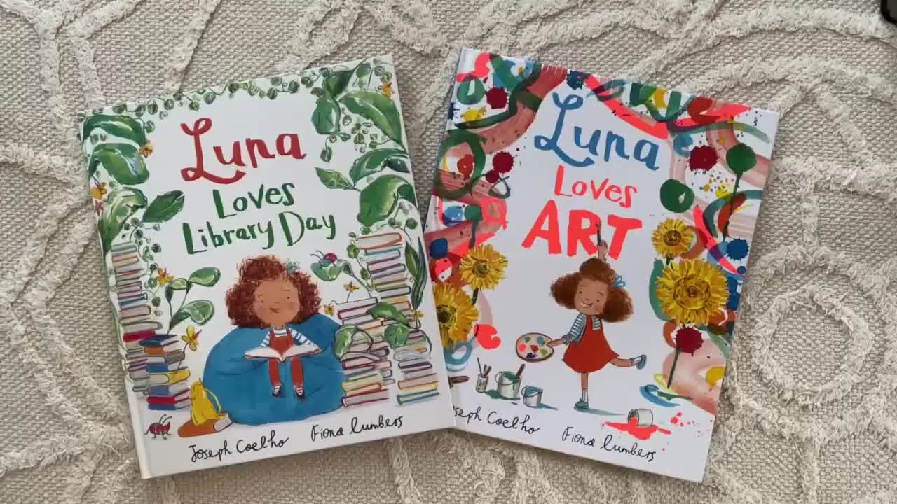 Luna Loves Library Day + Luna Loves Art | from Kane Miller Books and ...