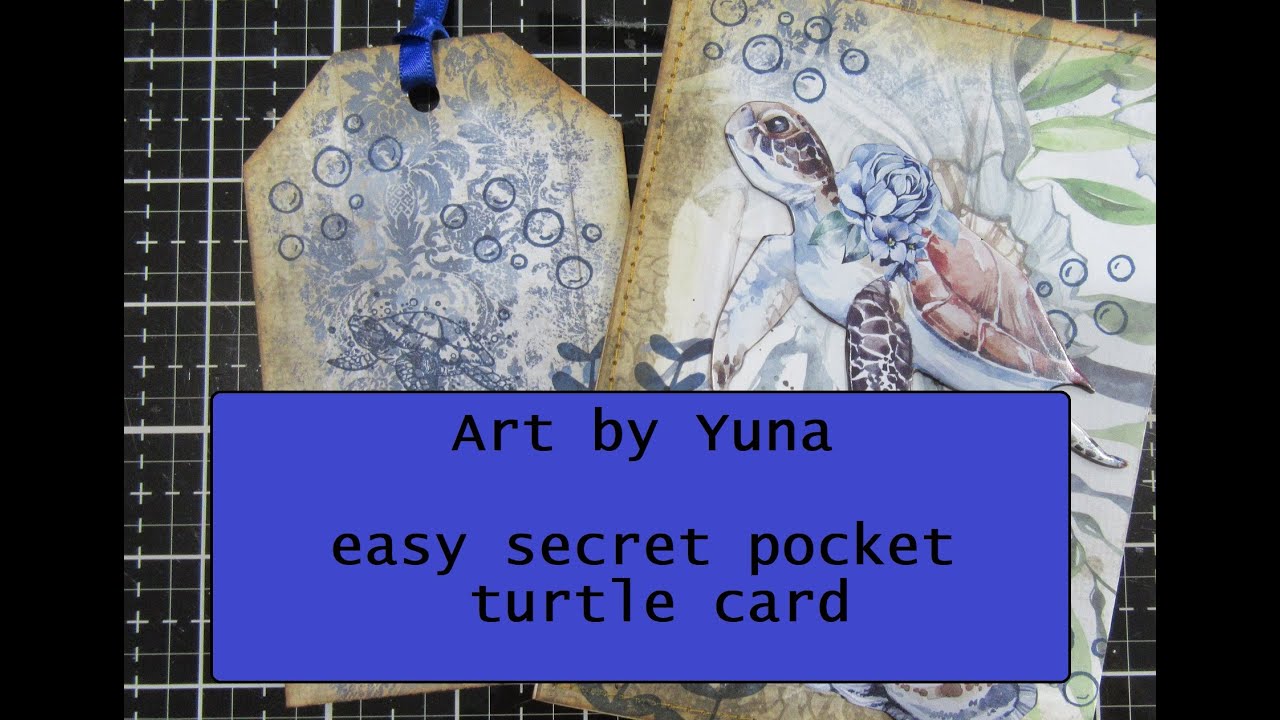 Secret pocket Turtle Card - YouTube