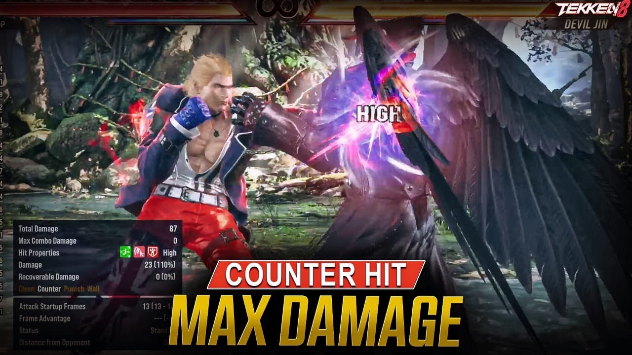 Tekken 8 Steve B1 Combos +Max Damage ! - YouTube