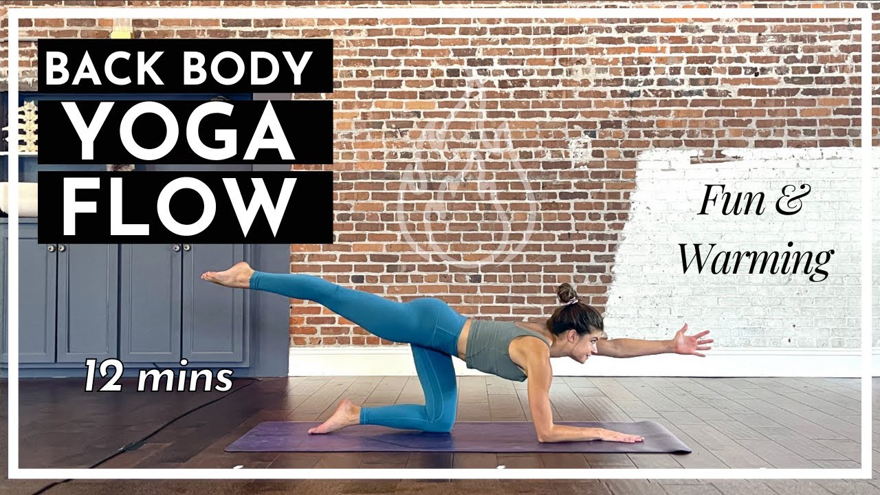 Warming Yoga Flow for Back Body Strength • Handstands Focused • 12 ...