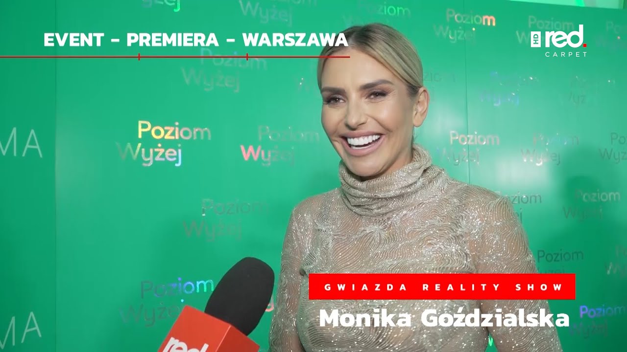 EVENT - PREMIERA - WARSZAWA | Monika Goździalska ⭐️ Red Carpet TV - YouTube