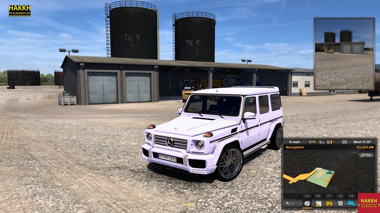 ETS2 1.49 Mods |Car Mod| - Started From Oil Company with Mercedes-Benz ...