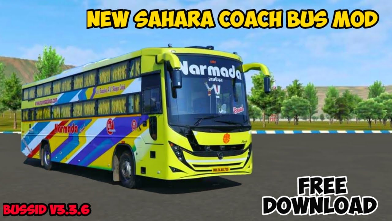 Sahara Coach bus mod for bussid|Indian bus mod for bussid|Meraki bus ...