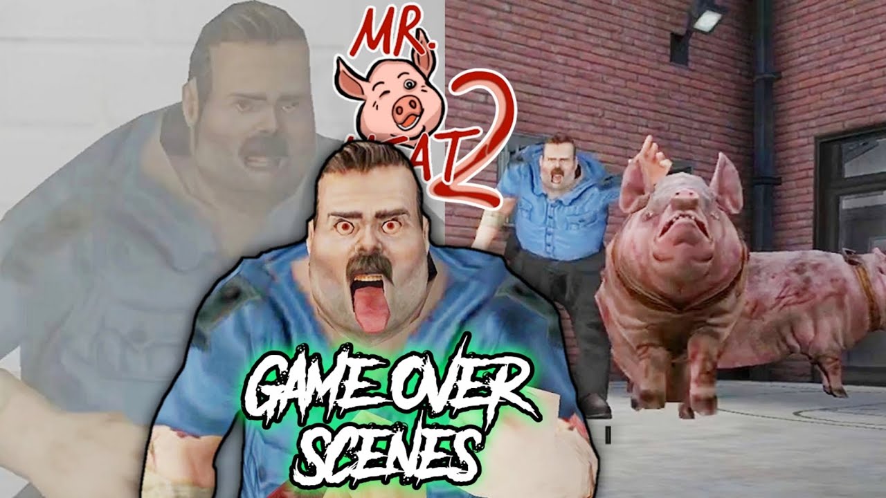 Mr Meat Is A Policeman Mod All Game Over Scenes | Mr Meat 2 Mod - YouTube