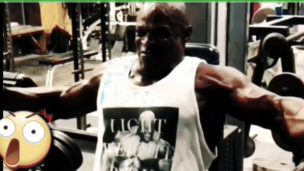 ronnie coleman gym workout viral video 2020. - YouTube