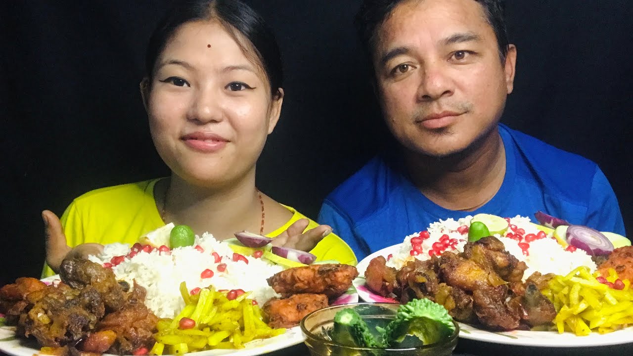 MASU BHAT CHALLENGE | EATING SPICY MASU BHAT CHALLENGE | NEPALI FOOD ...