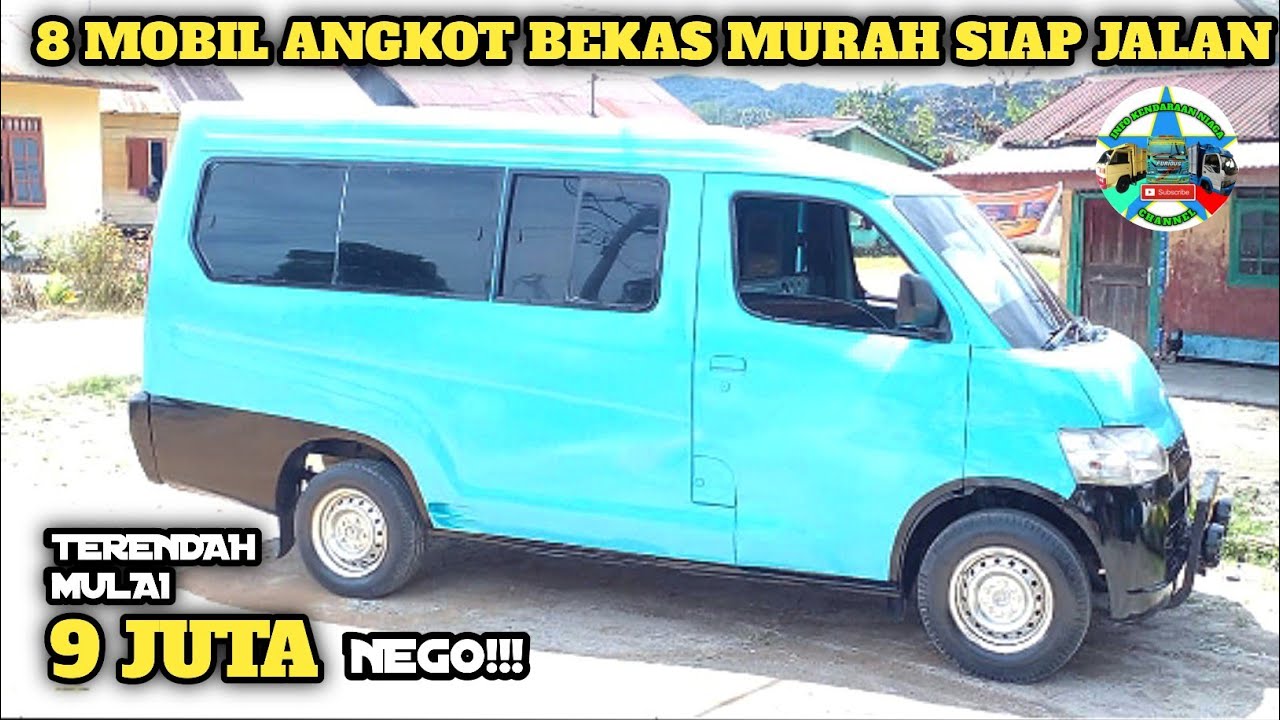 HARGA MOBIL ANGKOT BEKAS MURAH || MULAI 9 JUTA || UPDATE TERBARU 2022 ...