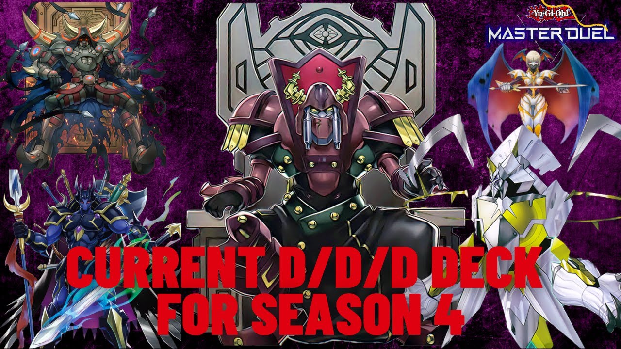New 45 Card DDD Deck for Yu-Gi-Oh! Master Duel season 4 - YouTube
