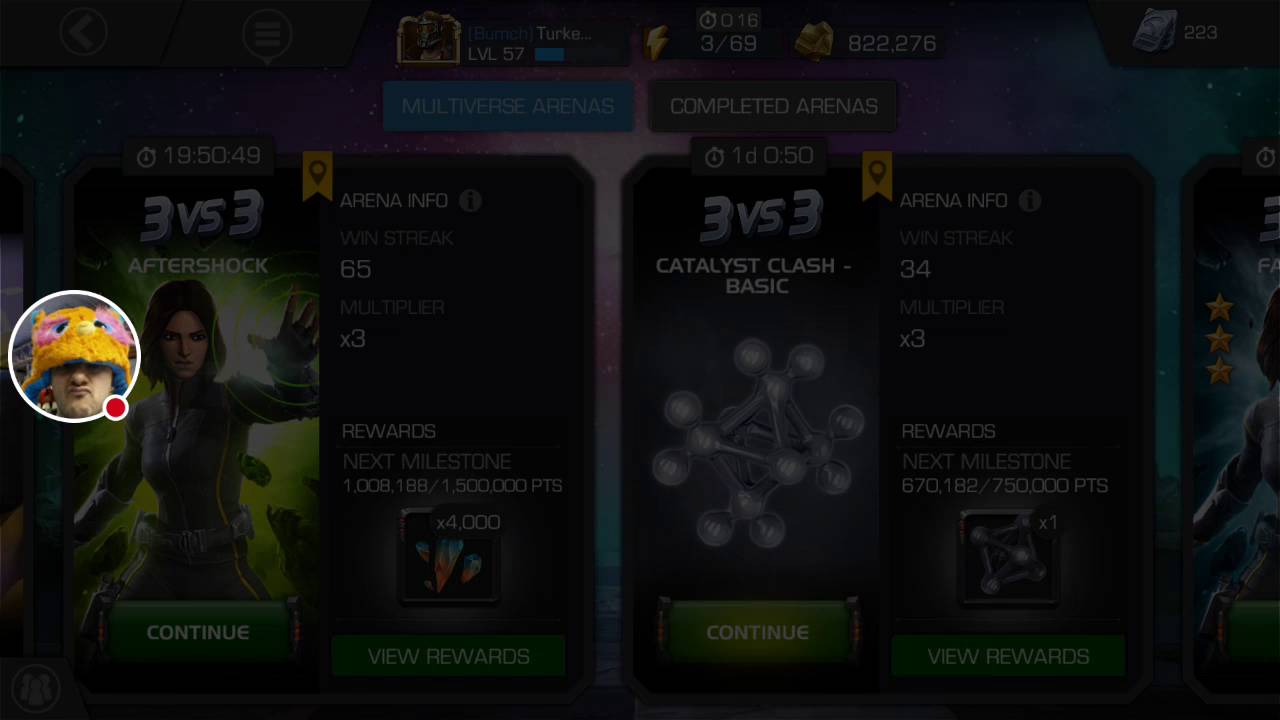 MCoC - Mastery Precision and Cruelty maxed big PI increase!!! - YouTube