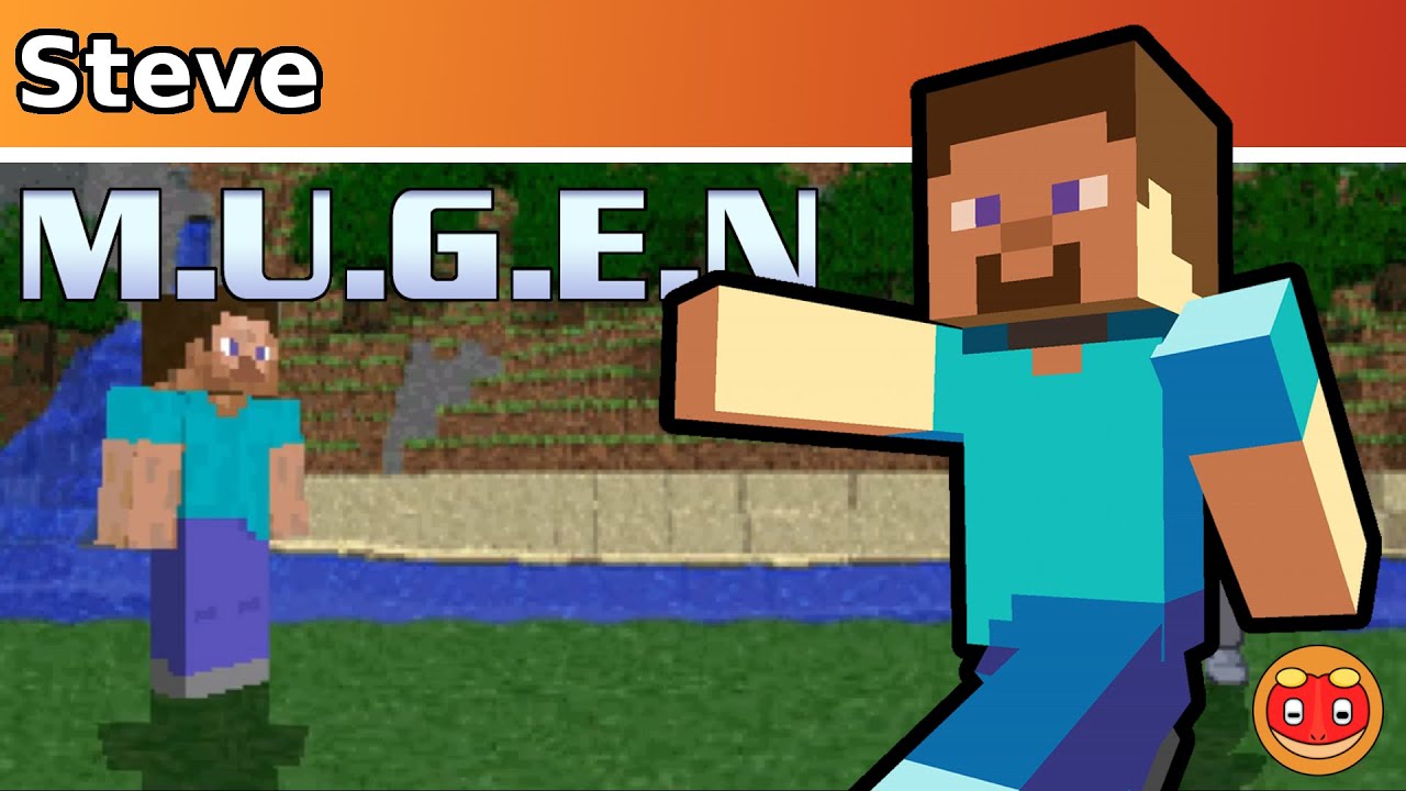 Mugen Minecraft Steve Preview - YouTube