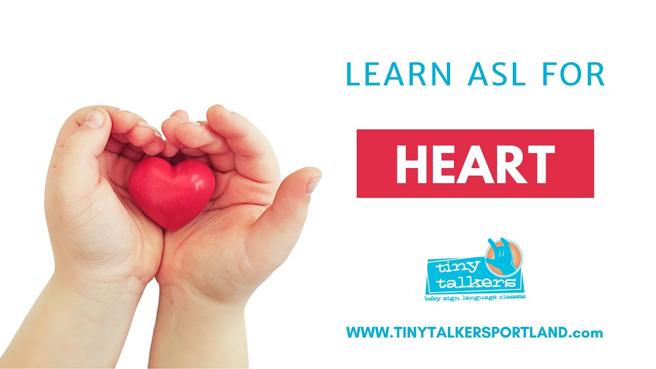 “HEART”-Baby Sign Language- ASL (Portland Oregon) - YouTube