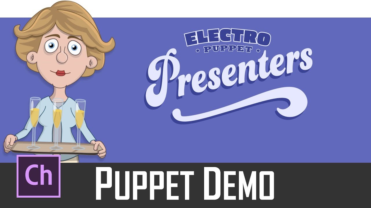 Adobe Character Animator Tammy Puppet | ElectroPuppet Store - YouTube