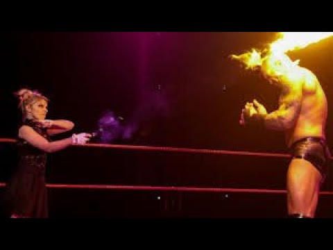 Alexa Bliss Throws a Fireball to Randy Orton / WWE RAW 11th JANUARY 2021