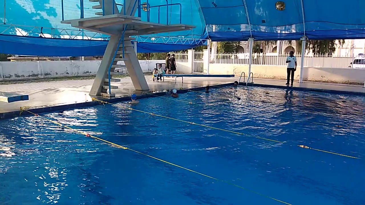 Pof swimming pool wah cantt - YouTube
