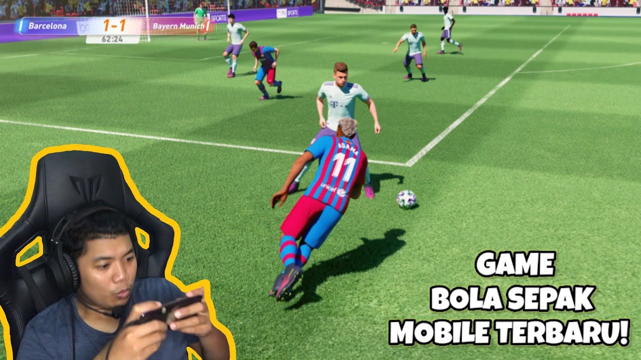 UPDATED TERBARU GAME BOLA SEPAK MOBILE! FOOTBALL GAME - YouTube