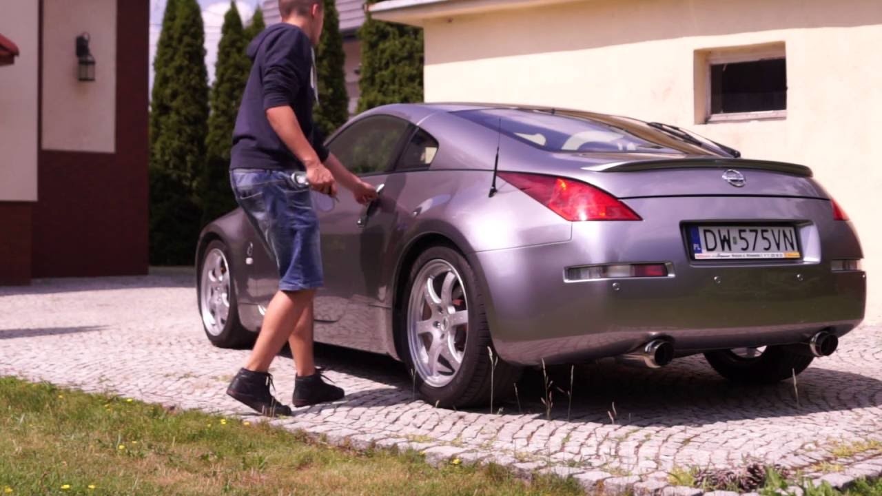 My Nissan 350Z - sound - YouTube
