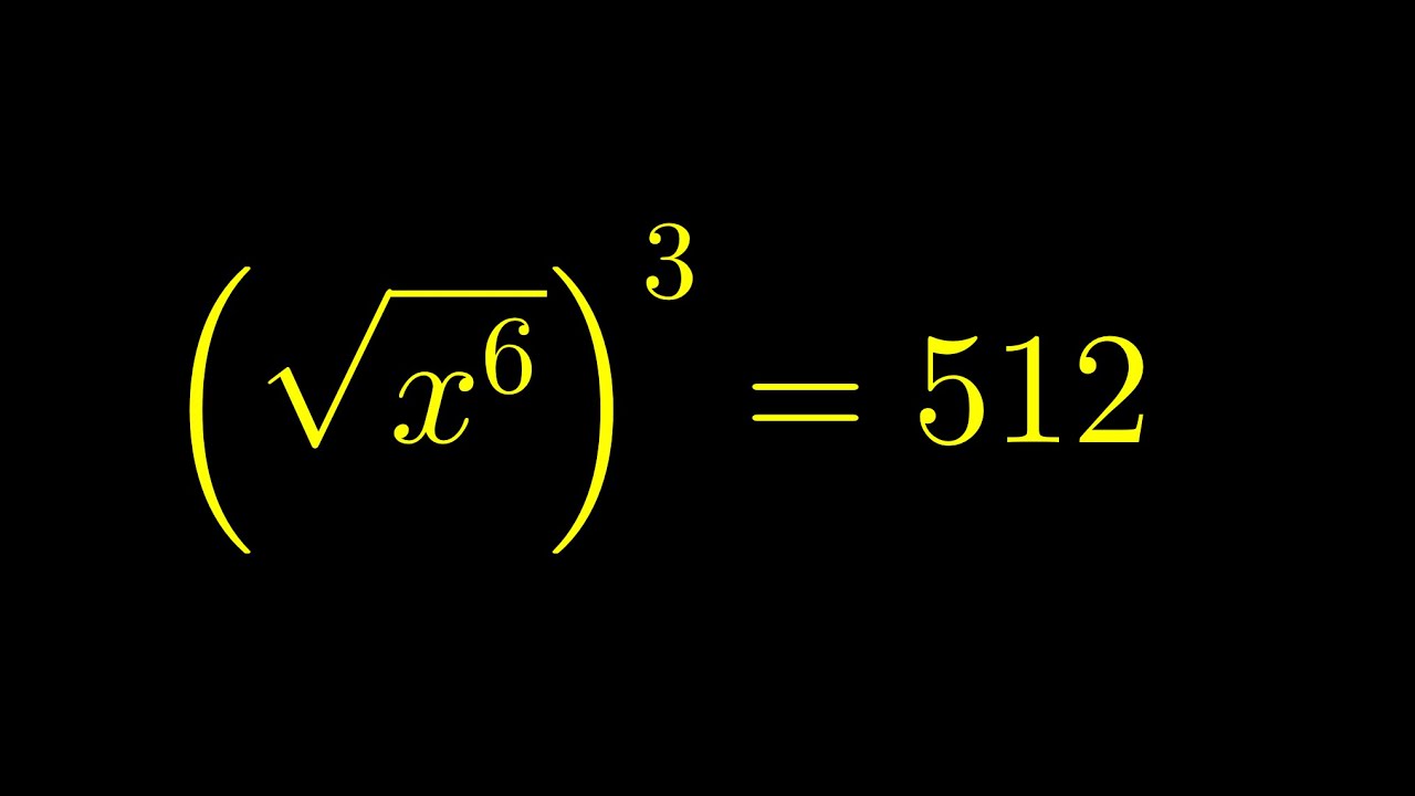 Nice exponent question can you solve it? - YouTube