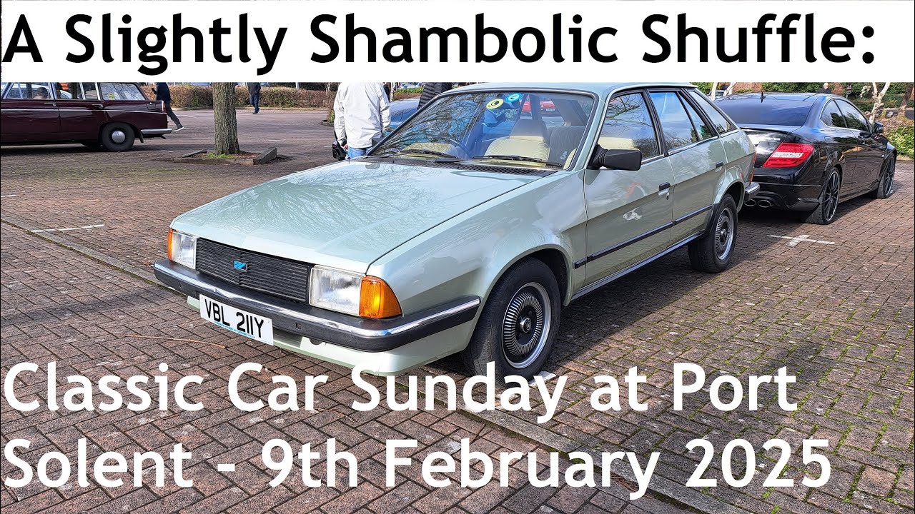 A Slightly Shambolic Shuffle: Classic Car Sunday at Port Solent - 9th ...
