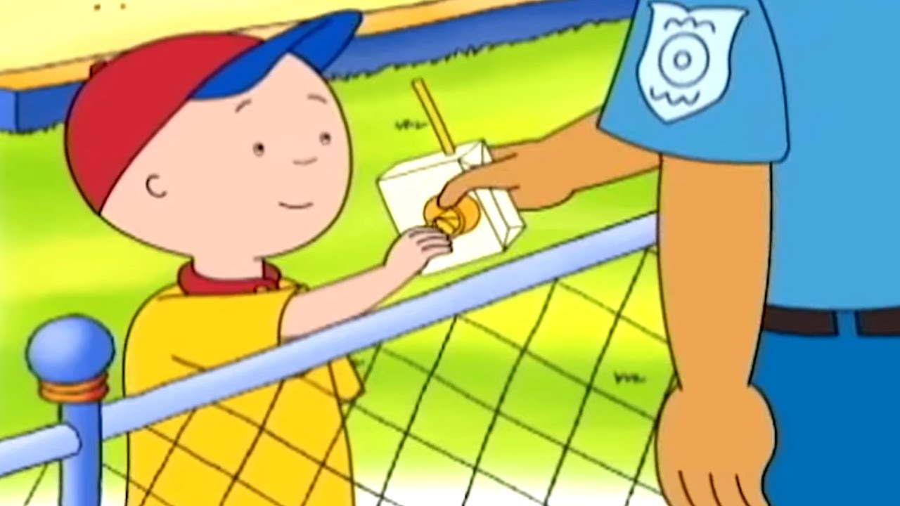 Caillou y el Policía | Caillou en Español Castellano - YouTube