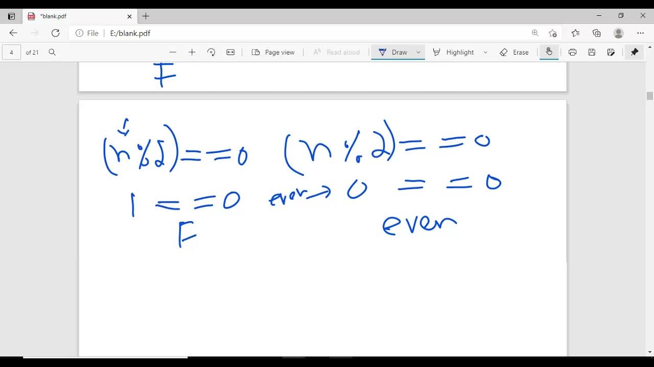 If else in c++| Even odd numbers example| How remainder operator works ...